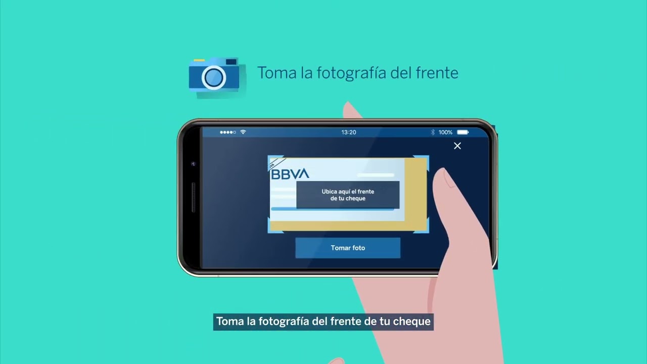 Ahorra tiempo depositando tus cheques BBVA
