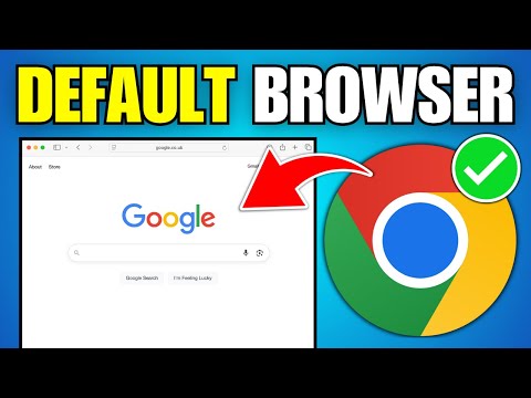 How To Make Chrome Default Browser on Laptop & PC