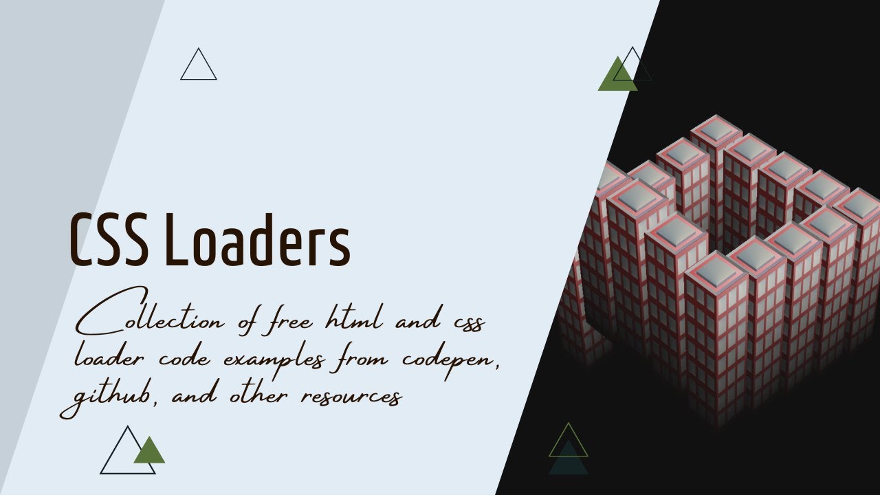 20+ CSS Loaders