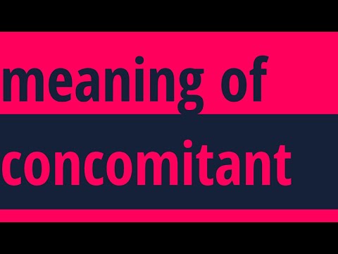 Concomitant Meaning | Meaning Of Concomitant | Concomitant Definition | #shorts #words #WordHeavy