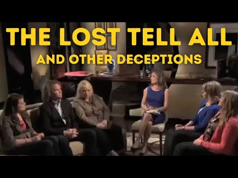 Sister Wives - *RANT* The Lost Tell All And Other Deceptions Of The Brown Family