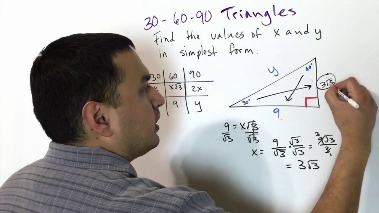 9.2 Special Right Triangles
