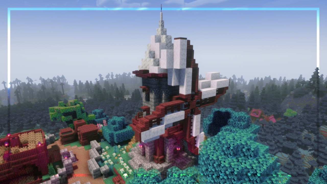 small medieval windmill • minecraft relaxing tutorial