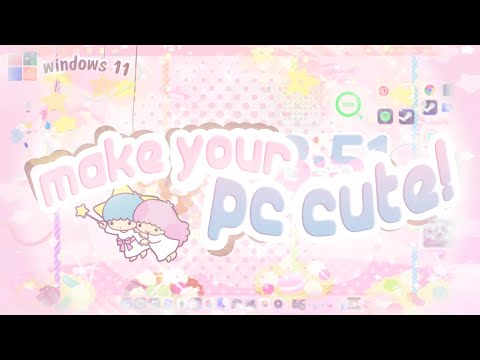 βΛβ make ur pc cute ! κ© β‘ desktop customization β‘ ofelia