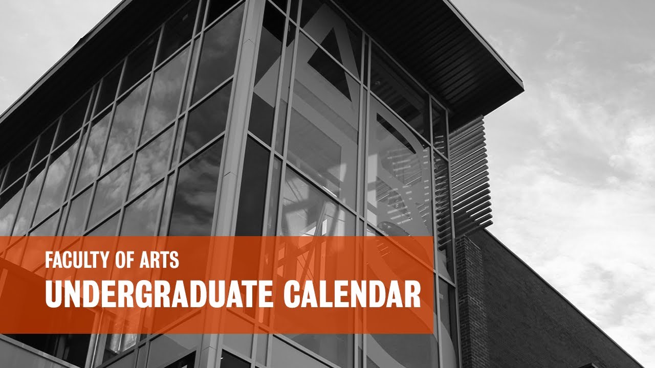 How to use the Undergraduate Calendar