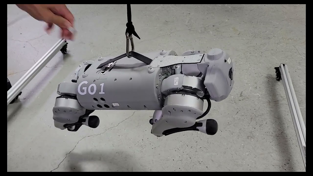 Unitree Go1 Low Level Control with Legged SDK and ROS via Wired Connection