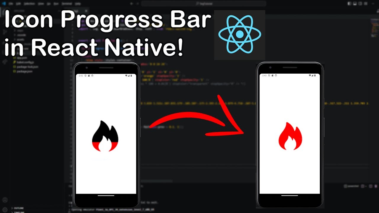 Create an Icon Progress Bar in React Native! (with Source Code)