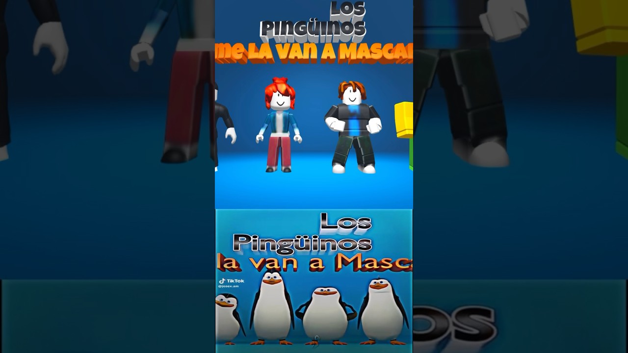 The Penguins Meme but Robloxian and Friends #shorts