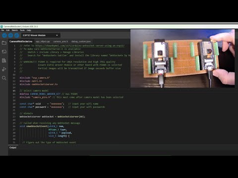 ESP32 Web Sockets - Transferring Raw Image Data