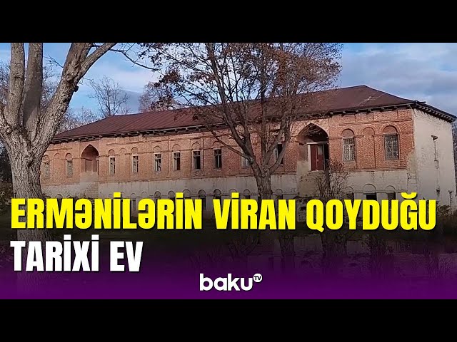 Şuşada XVIII əsrə aid olan Əsəd bəyin evindən yeni görüntülər - VİDEO - Oxu.az