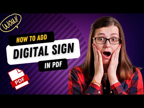 How to Add Digital Signature to PDF Using ILovePDF!