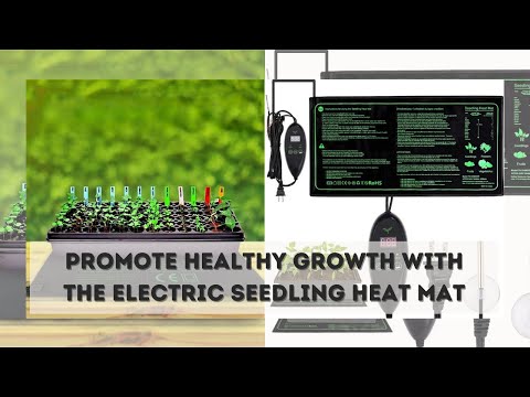 Electric Seedling Heat Mat Waterproof Heating Pad for Plants & Animals - Hydroponic Heating Pad