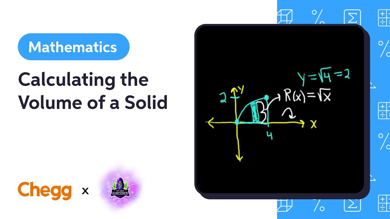 Calculating the Volume of a Solid Ft. The Math Sorcerer