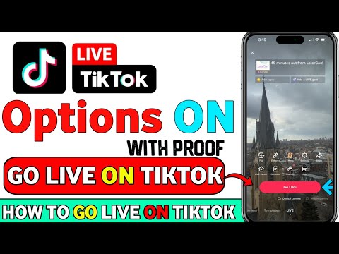 tiktok live setting 2025 || tiktok live option not showing