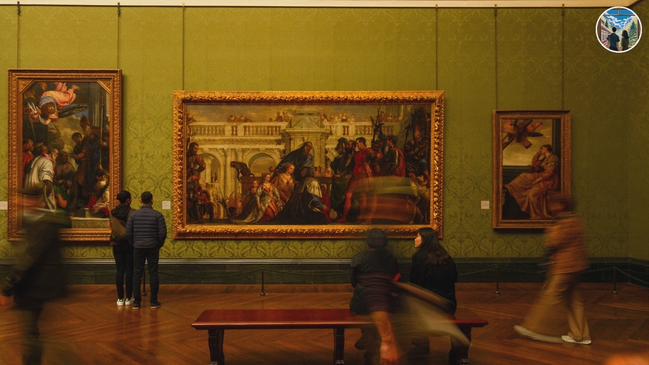 [4K] London Museums 🇬🇧 I  British Museum and National Gallery Virtual Walking Tour