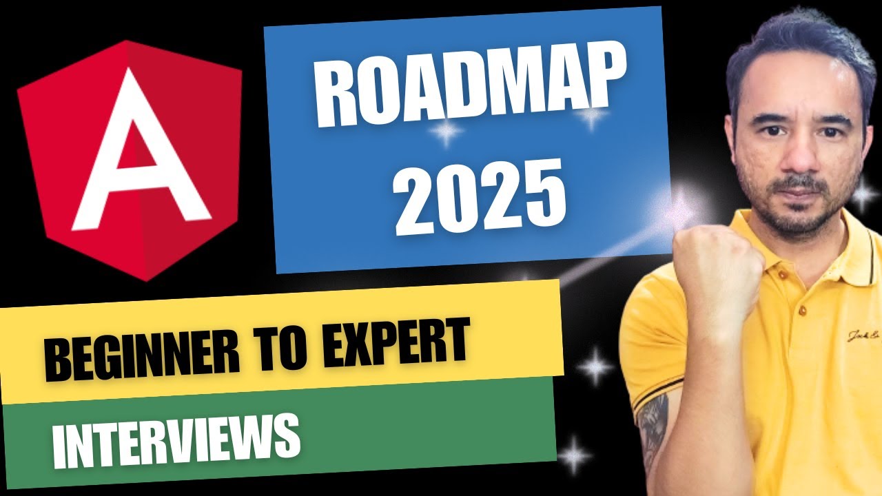 Angular Complete Roadmap from Beginner to Expert | Angular Interview Roadmap | 2025