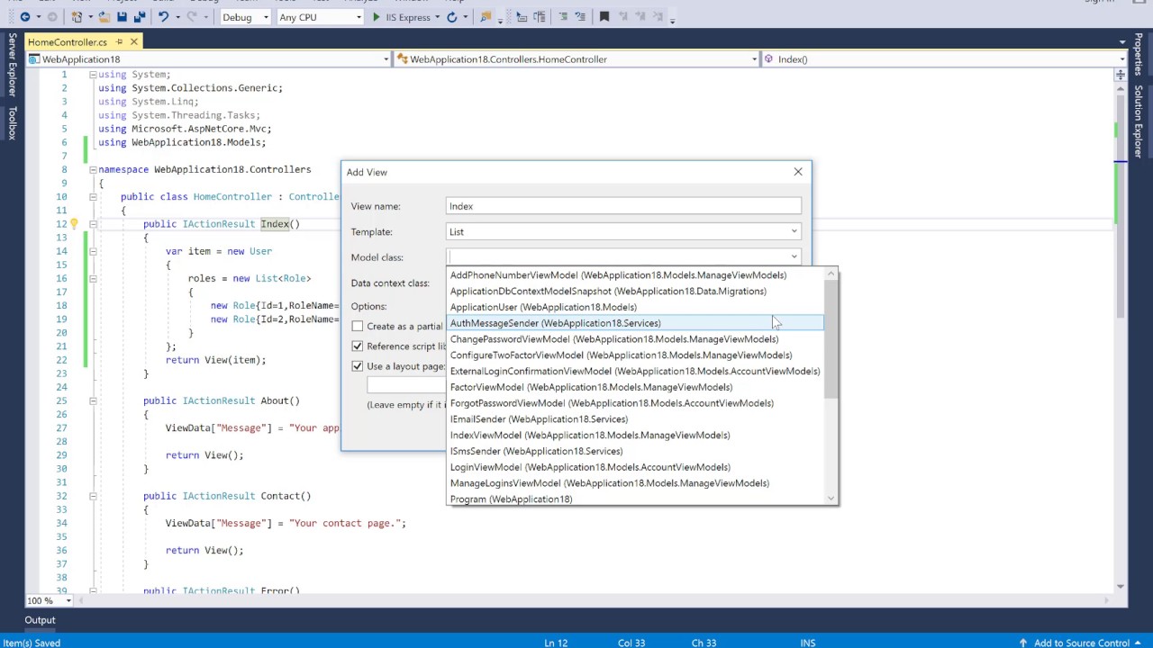 Radio Button Tag Helpers in ASP.NET CORE || Bind Radio Button with IEnumerable Type