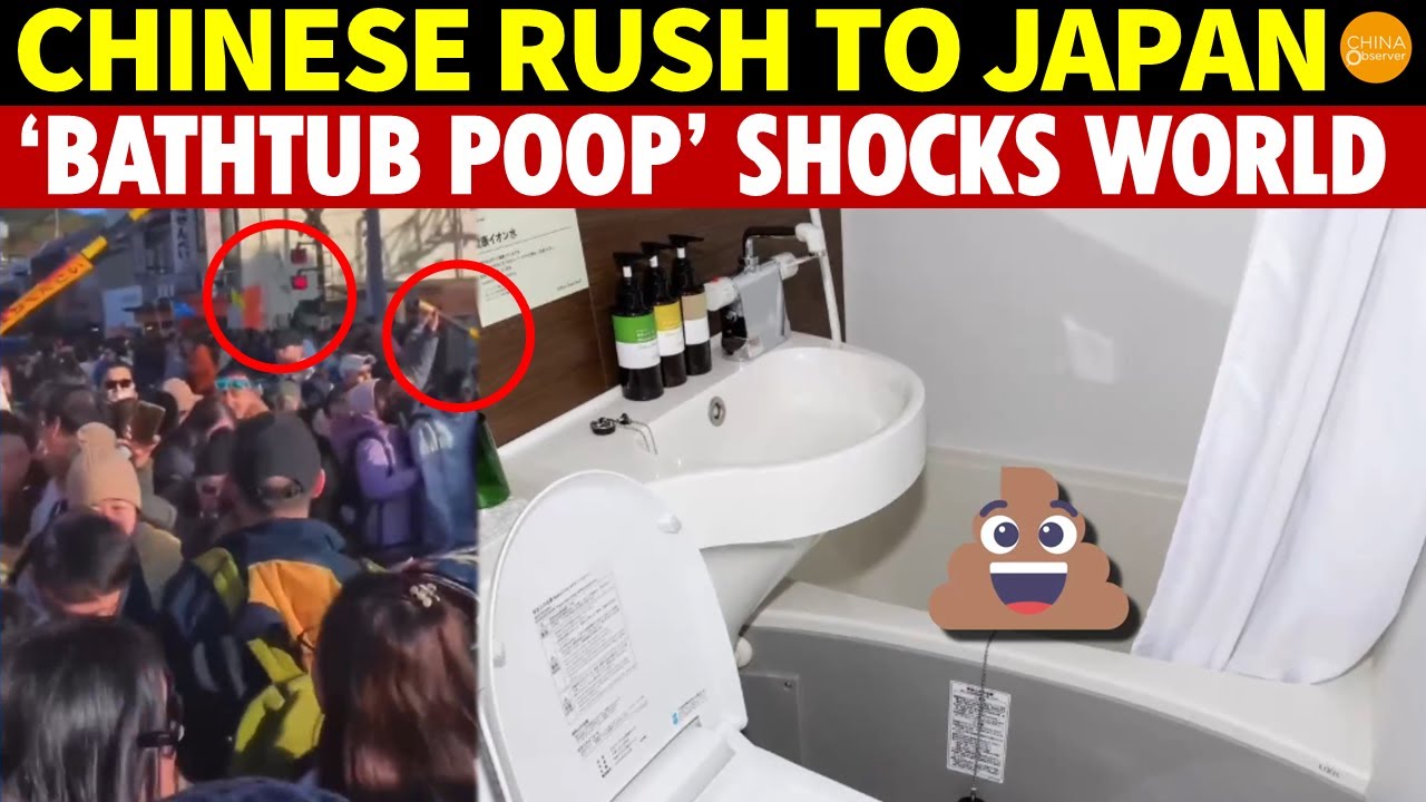 Japanese Flee China, While Chinese Flock to Japan: ‘Bathtub Defecation ...