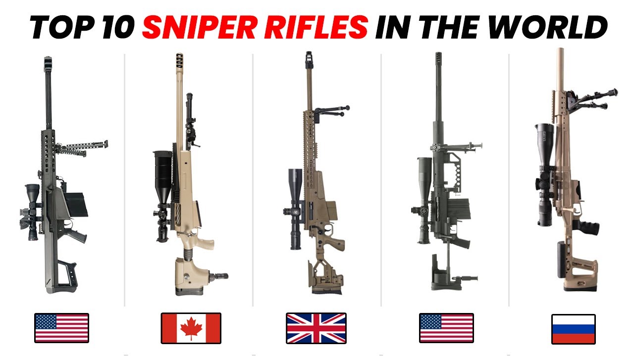 Top 10 Modern Sniper Rifles in Just 4 Minutes