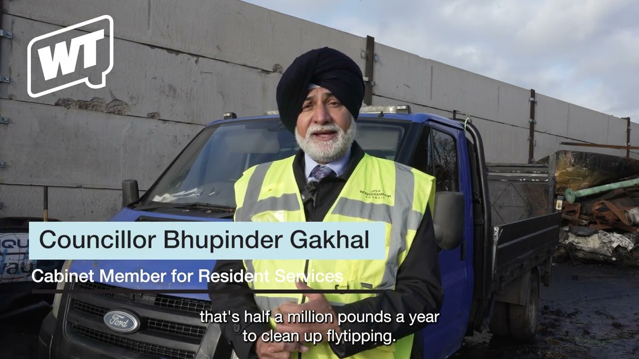 Van used in fly tipping destroyed