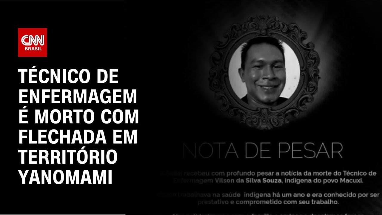 Técnico de enfermagem é morto com flechada em território Yanomami CNN ...