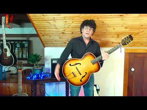 Fully Restored Harmony 1969 Broadway Archtop Guitar, Orphan | Reverb