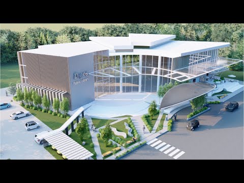 Public Library Design Walkthrough | Lumion 10
