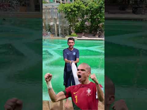 Answer Right or Fall into the pool 🤯 football edition #euro2024 #football #hongkong #funny #england