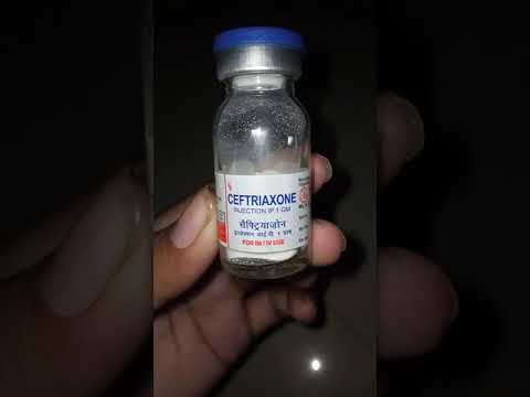 CEFTRIAXONE INJECTION πUses π Side effects π Contraindication πRoute