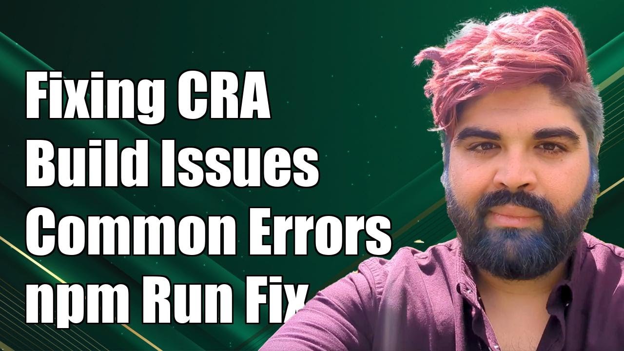 Fixing Create React App Build Issues: Common npm Run Build Errors Explained