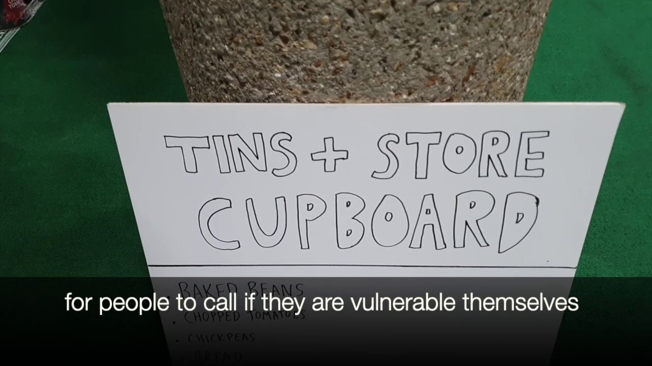 Coronavirus (Covid-19): Lambeth Council's food distribution hub at Brixton Rec.