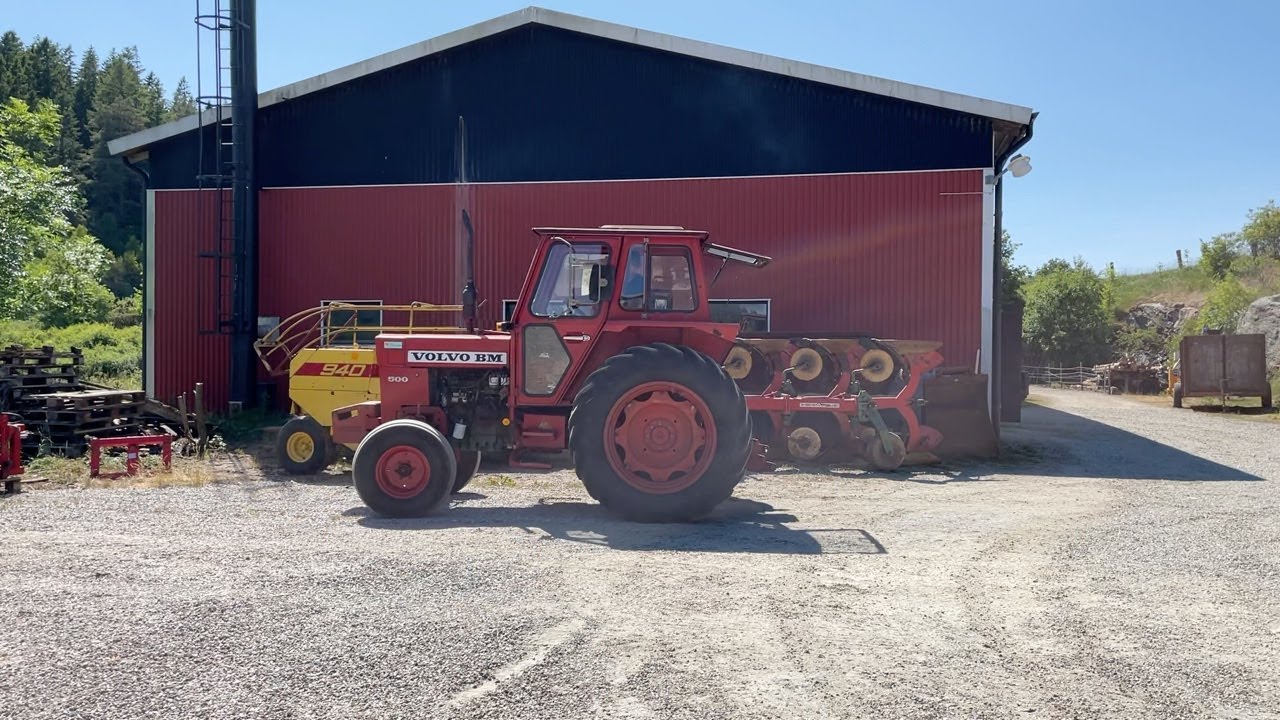 Traktor Volvo BM 500, Tjörn, Klaravik auktioner