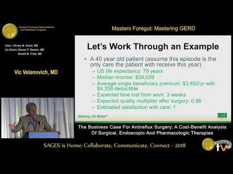 The business case for antireflux surgery: A cost-benefit analysis