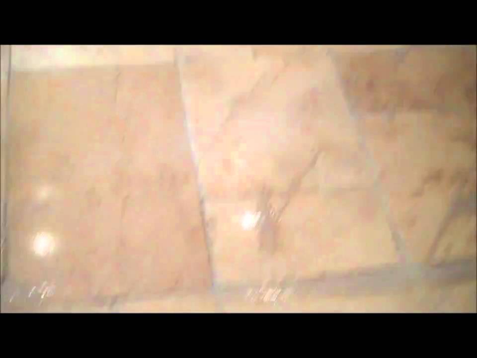 Travertine Cleaning Sealing & Polishing in Perth Scotland.wmv