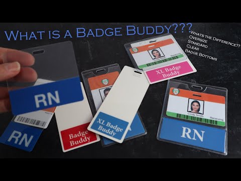 What is a Badge Buddy? What Style is Best? Standard Size, Oversize, Clear, Badge Bottoms Explained