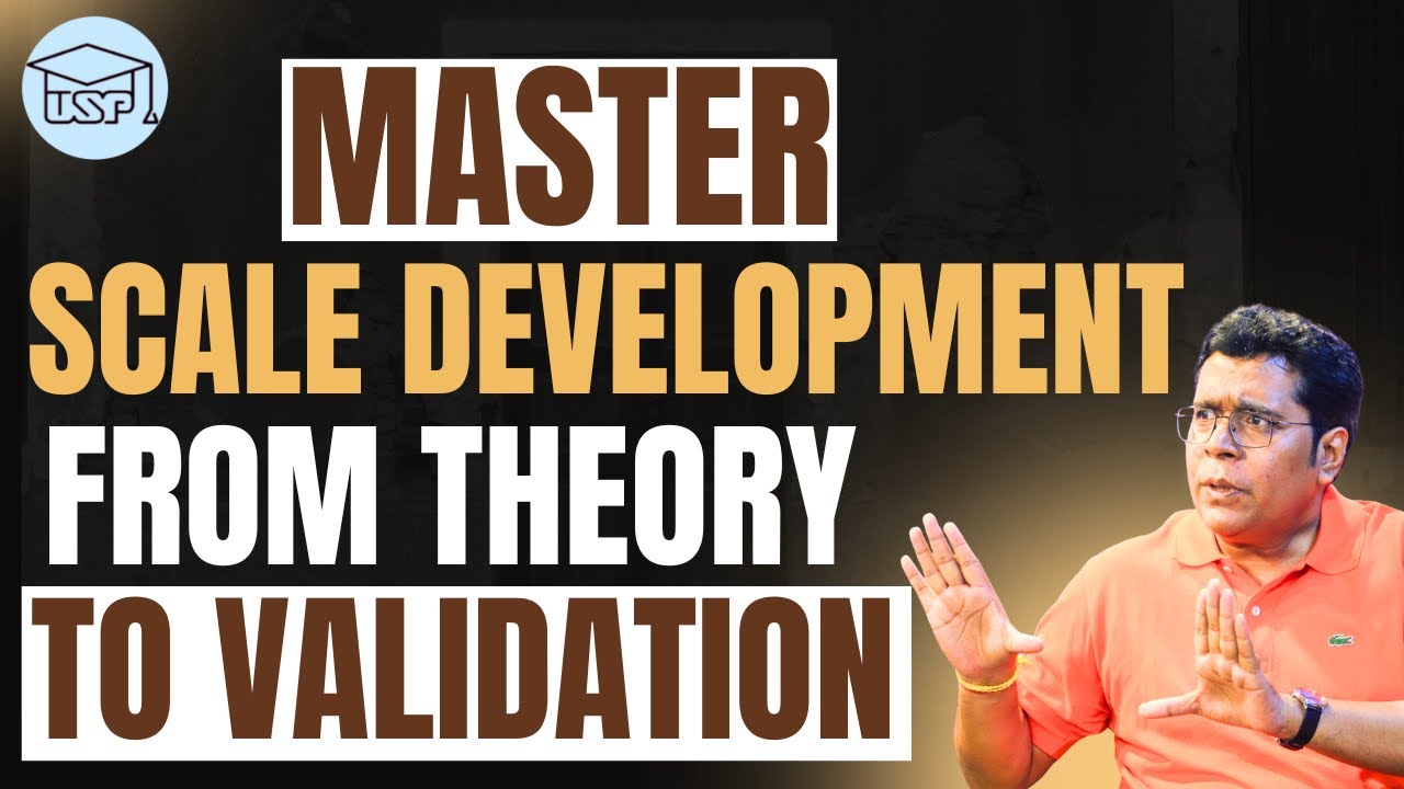 Master Scale Development: From Theory to Validation