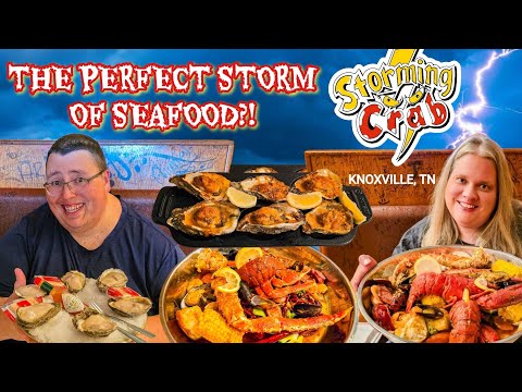 🦀 STORMING CRAB IN KNOXVILLE! GET READY PIGEON FORGE! A STORM IS COMING!