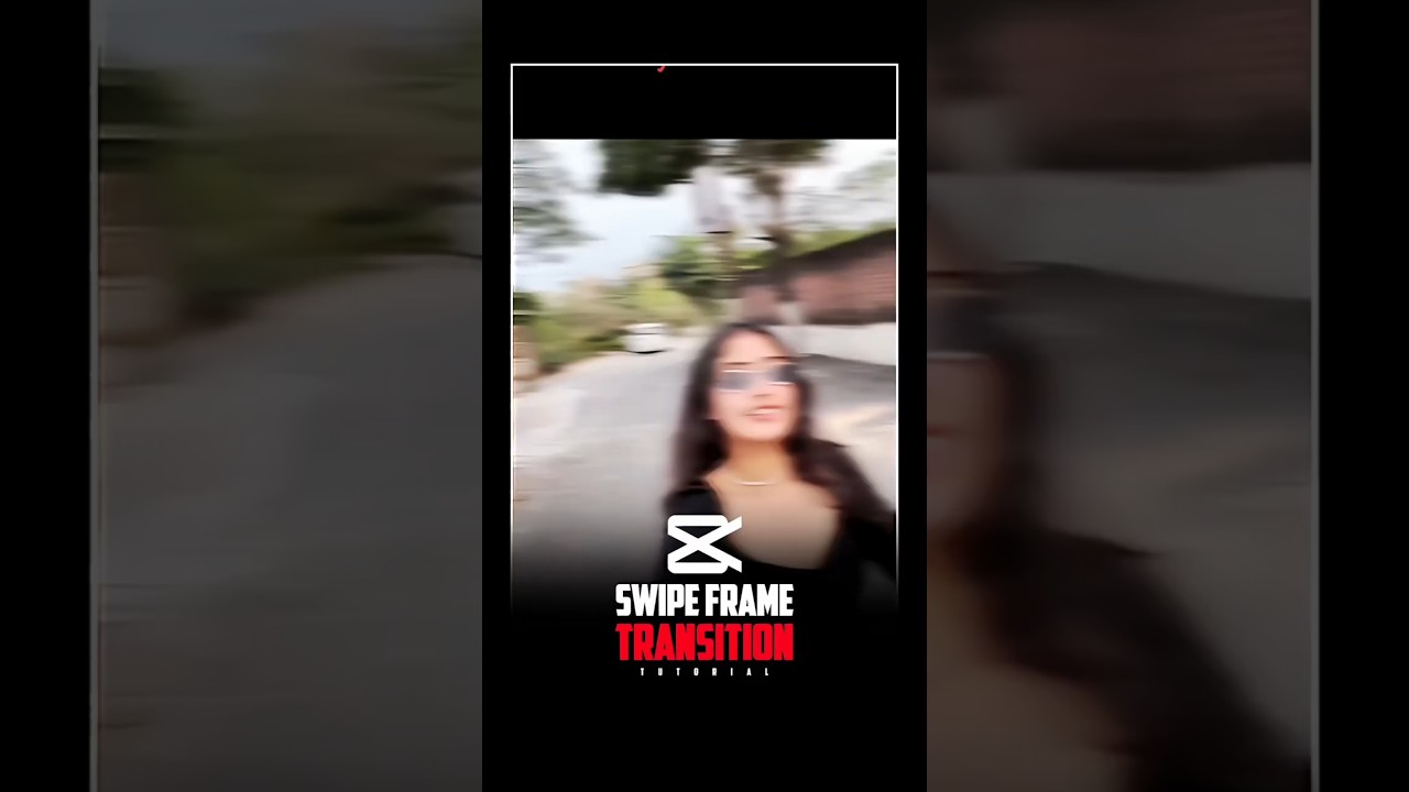 How I Create Swipe Frame Transition Tutorial in Capcut 🤯🔥 #capcut #edit #tutorial
