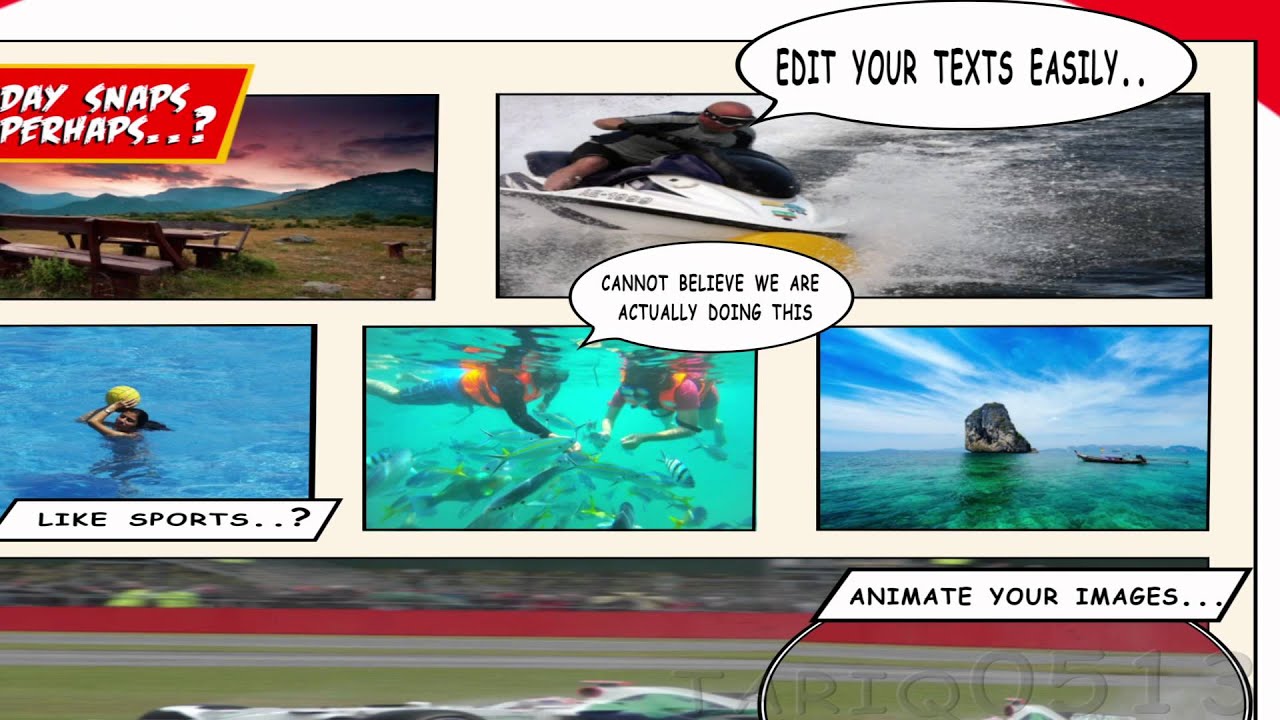 Free Comic Strip Template