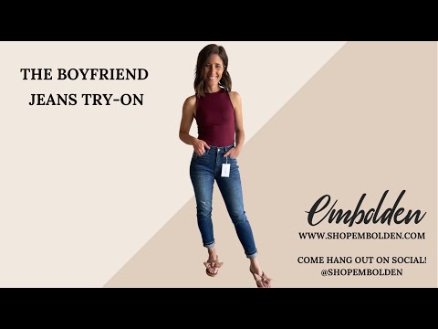 The Boyfriend Jeans Try-on
