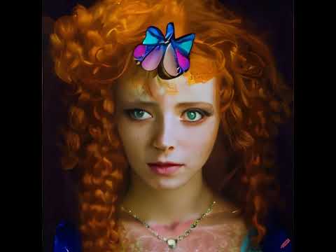 Surreal Portrait of a Woman in a Tropical Paradise A Hyper Realistic Ancient Legend