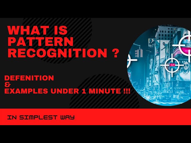 What is Pattern Recognition | AI Basics | AI Online Course