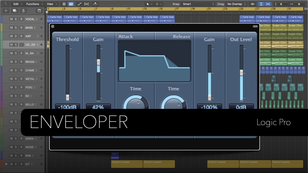 Logic Pro: Enveloper