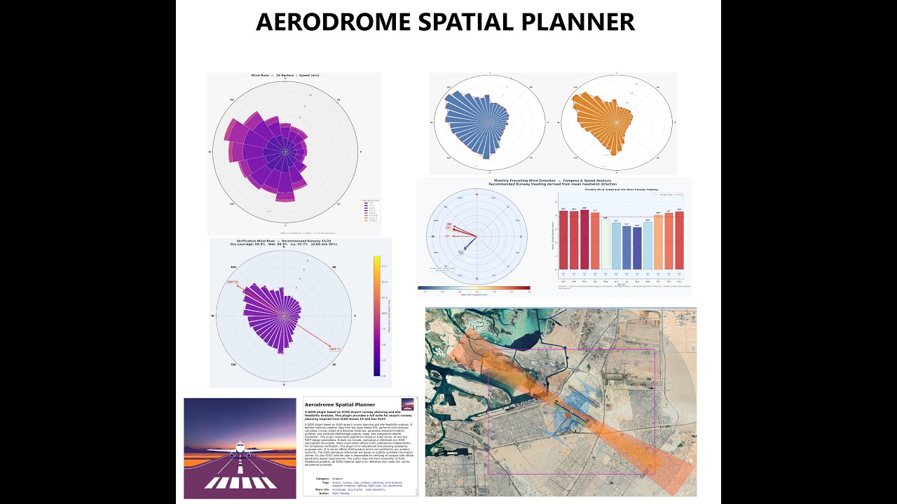 QGIS Plugin- Aerodrome Spatial Planner