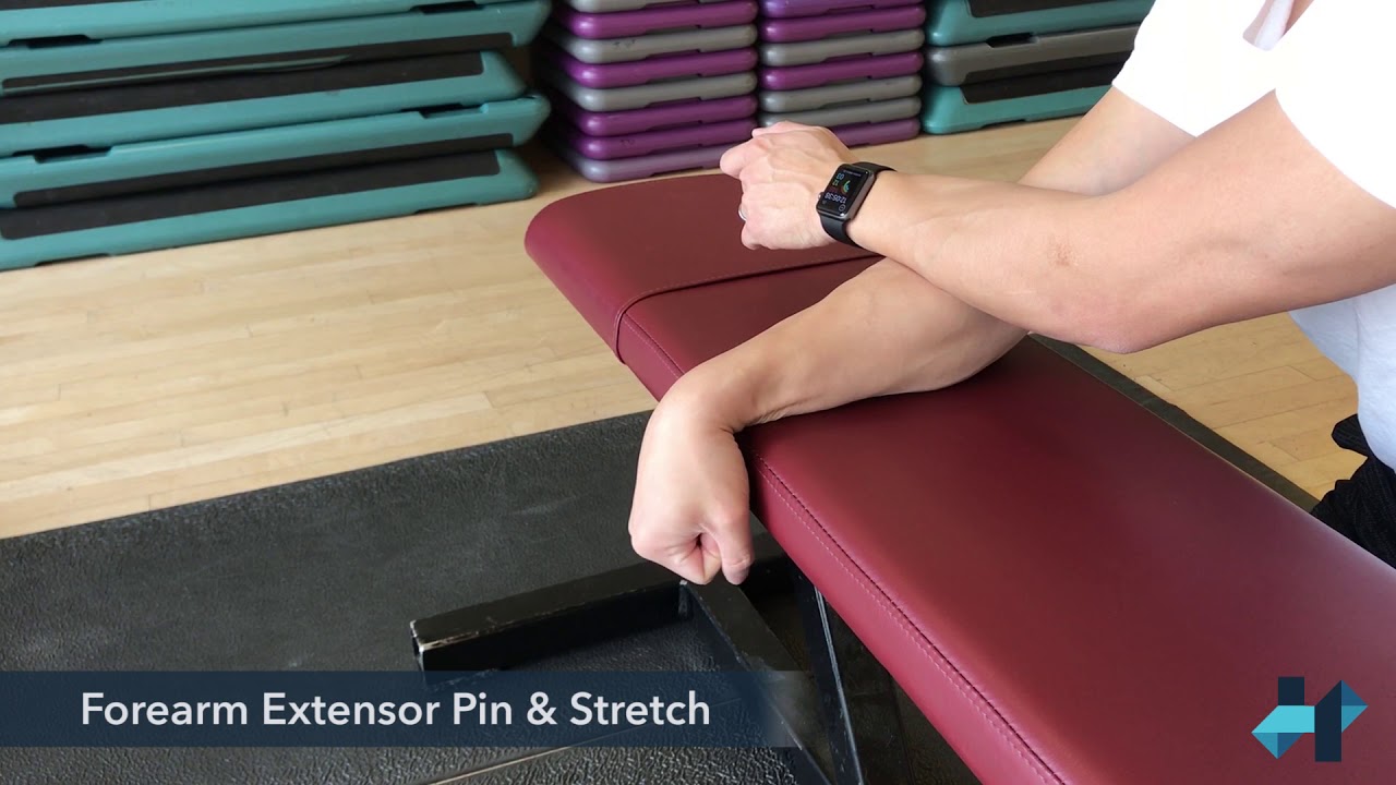 Forearm Extensor Pin & Stretch