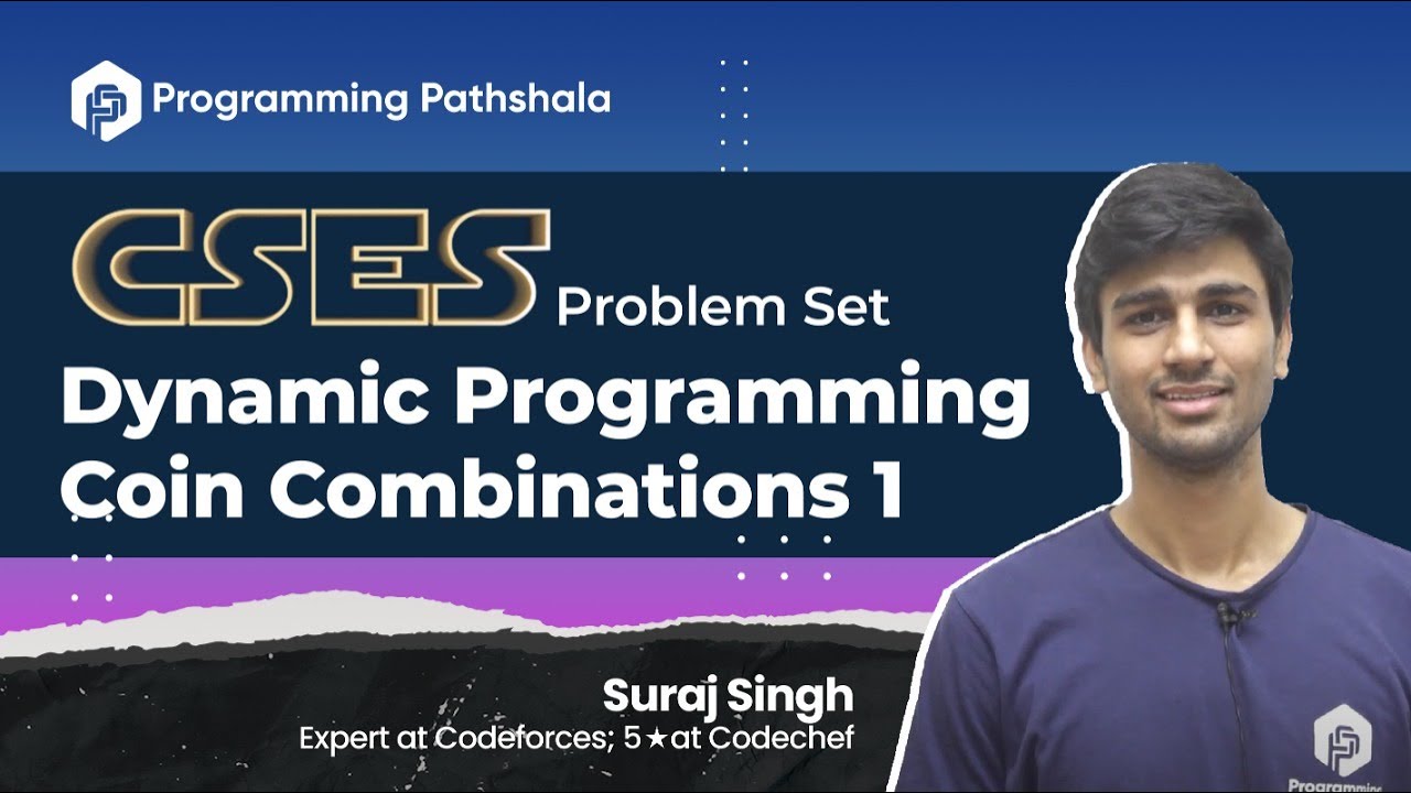 Coin Combination 1 | CSES - Dynamic Programming Set | DP | Problem 3/19