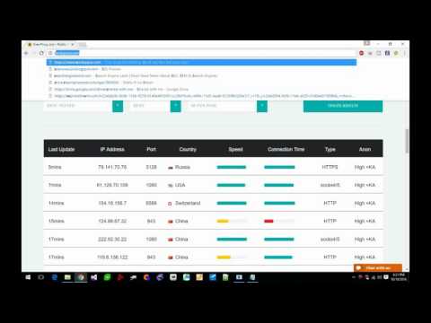 How to leech proxies from a link with universal proxy leecher