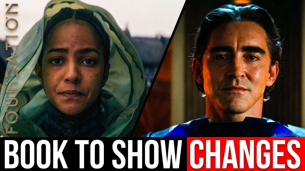 Foundation Book to Show Changes Season 1 | Ep 1 & 2