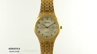 Adriatica A1236.1121Q - Sapphire Watch • Watchard.com