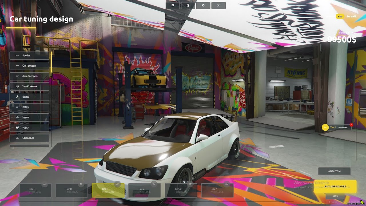 [ESX/QB] Tuning System + Pack Wheels - FiveM Releases - Cfx.re Community